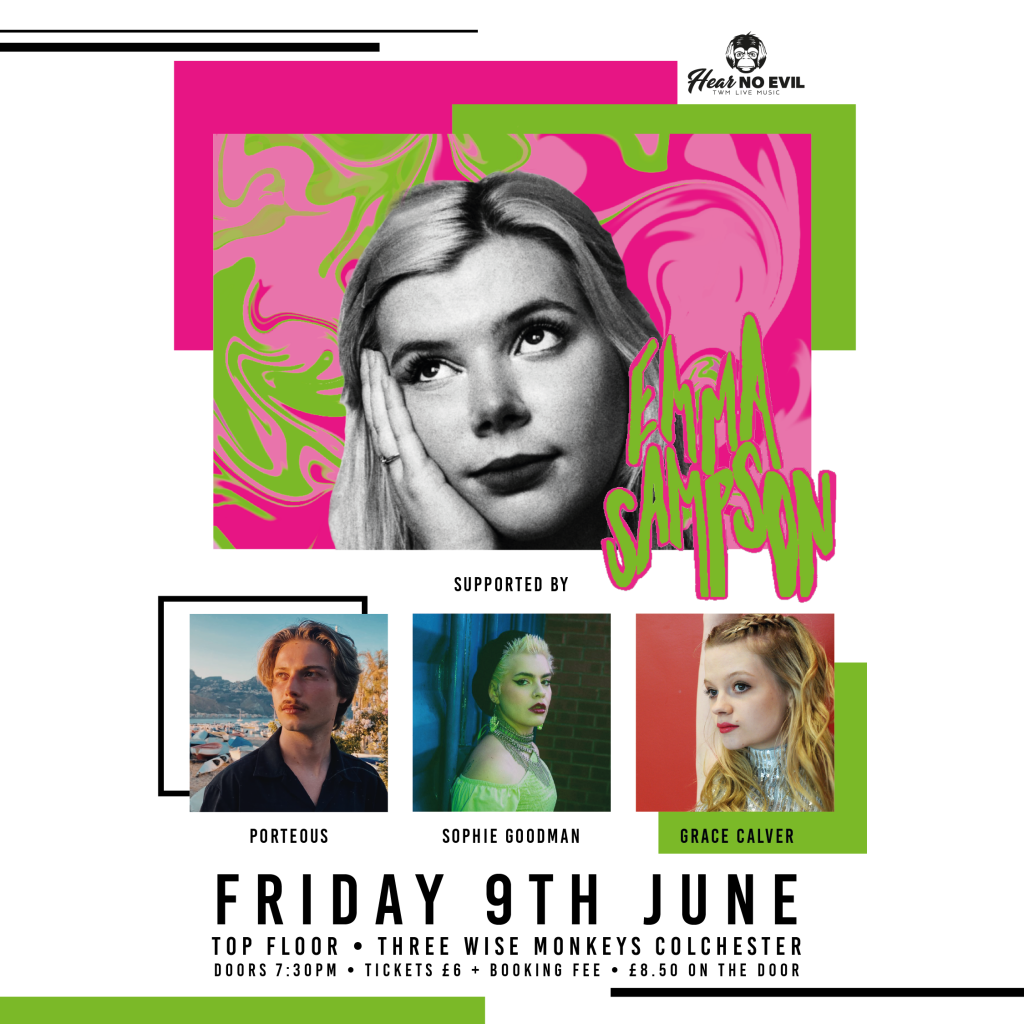 Emma Sampson Single Release Party "RAIN": Support:Porteous, Sophie ...