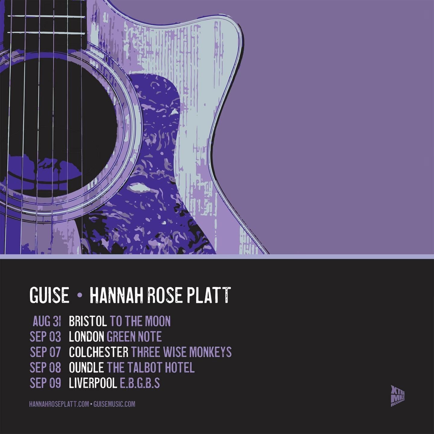 Guise + Hannah Rose Platt - Three Wise Monkeys Colchester