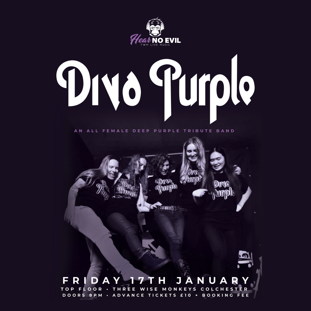 Diva Purple (All female deep purple tribute) - Three Wise Monkeys ...