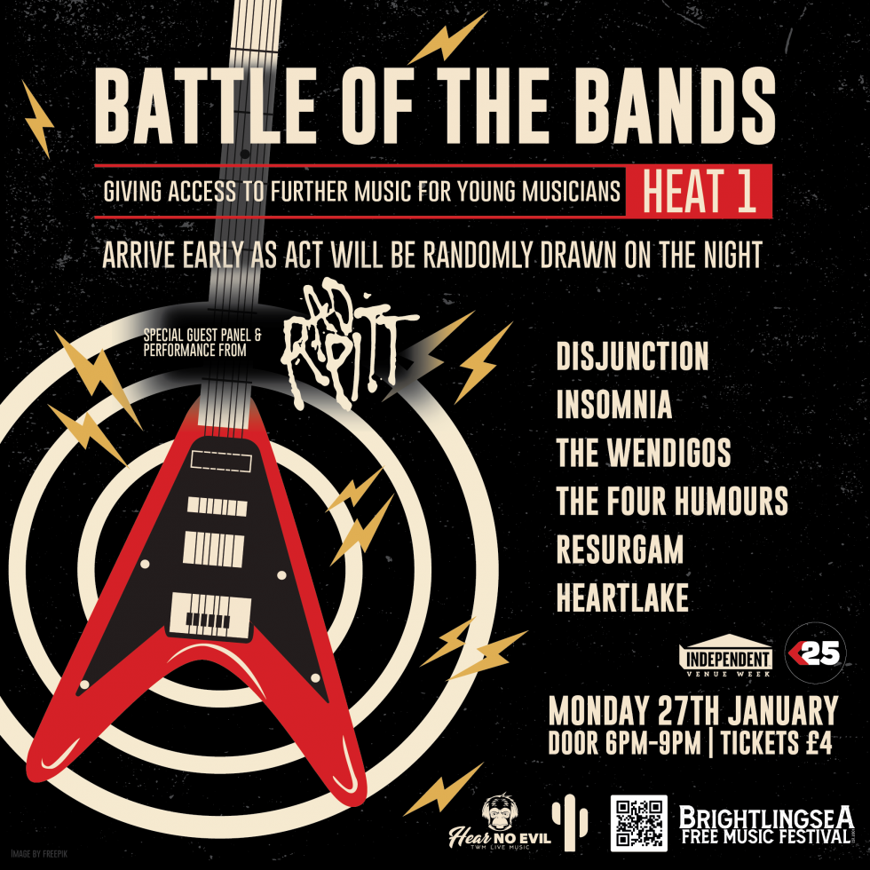 Battle of the Bands (Heat 1) - Three Wise Monkeys Colchester